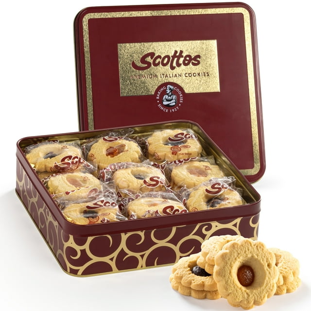 Scotto's Cookies - Linzer Cookies – Shortbread Apricot & Raspberry ...