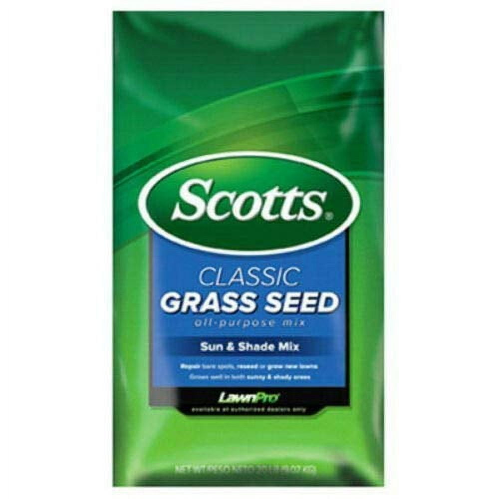 Scotts 17185 Classic Grass Seed Sun MVR1 & Shade Mix, 7 Lbs - Walmart.com