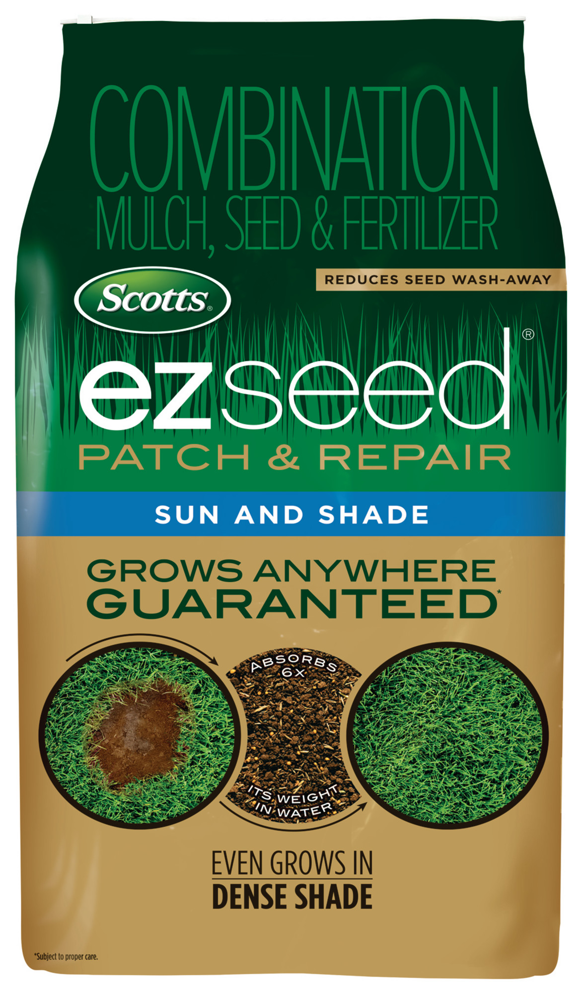 Scotts Turf Builder EZ Seed Dog Spot Repair Grass Seed - 2 pounds ...
