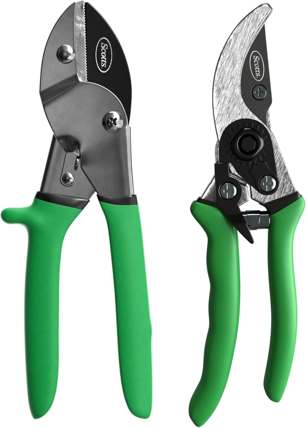 Scotts 2-Piece Pruning Shears Set – Includes 8 in. Bypass and Anvil ...