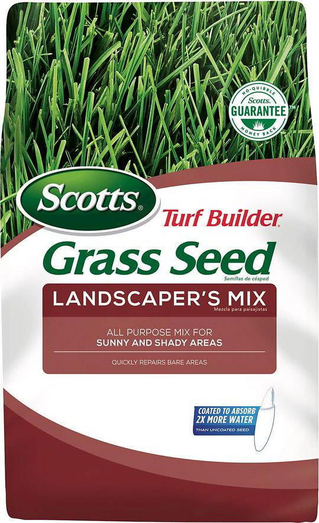 Scotts 40 lb. Turf Builder Landscaper's Grass Seed Mix, North - Walmart.com