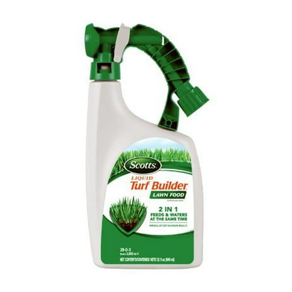 Scotts Liquid Turf Builder Lawn Fertilizer Food, 32 fl. oz. - Quantity ...