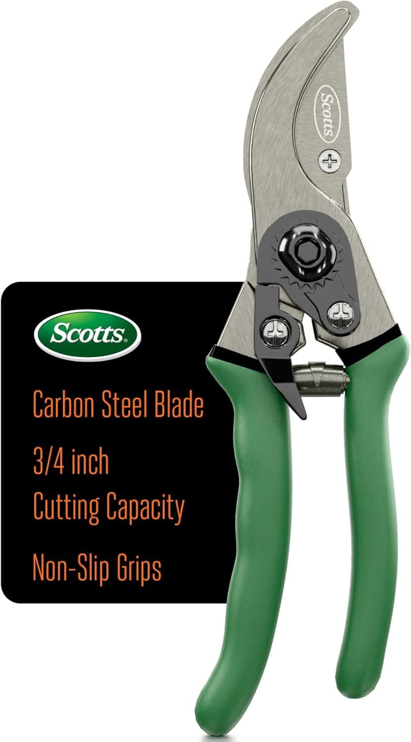 Scotts 8 in. Bypass Pruning Shears – 1/2 in. Cutting Capacity ...