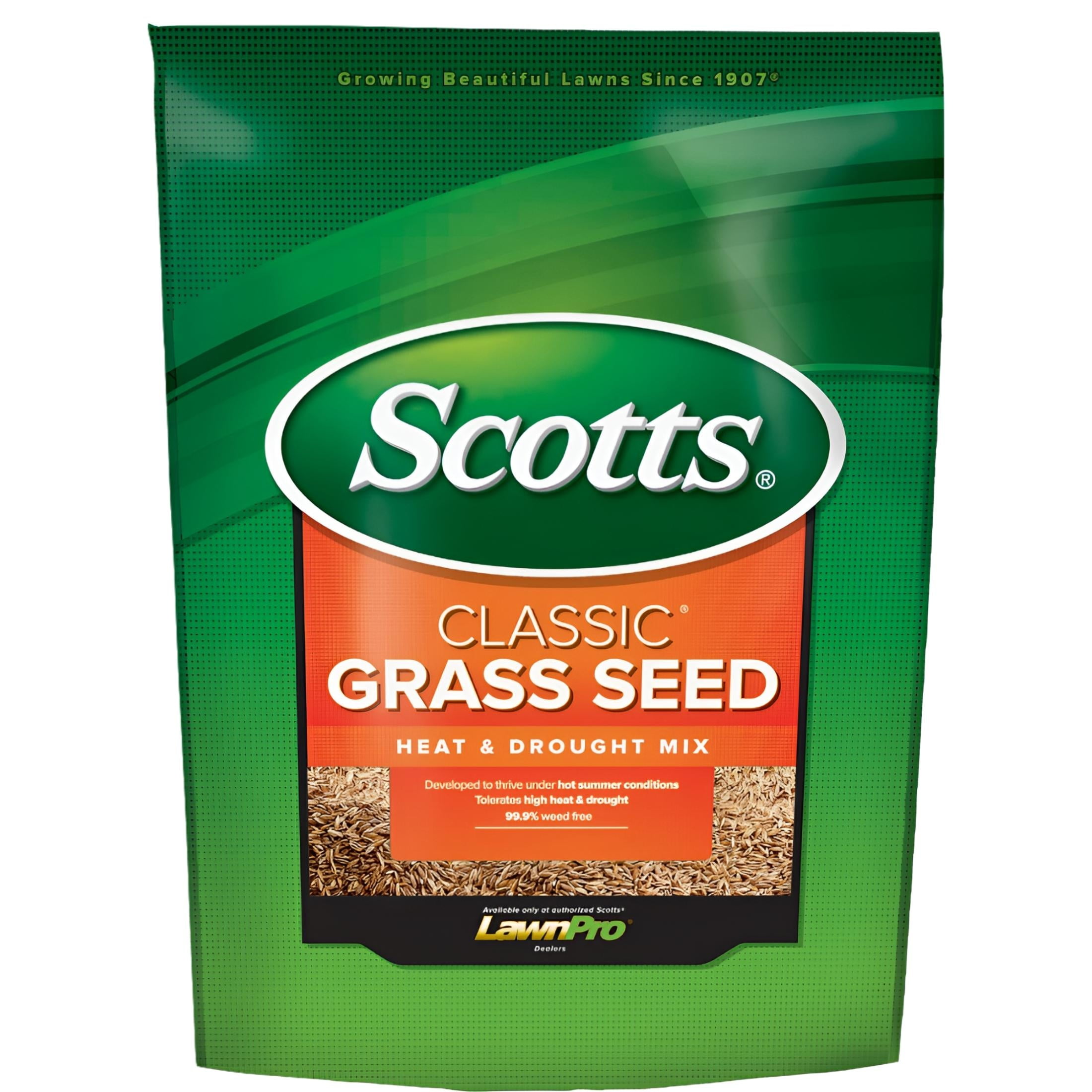 Scott's 17295 7 Lb Classic Grass Seed Heat & Drought Mix - Walmart.com