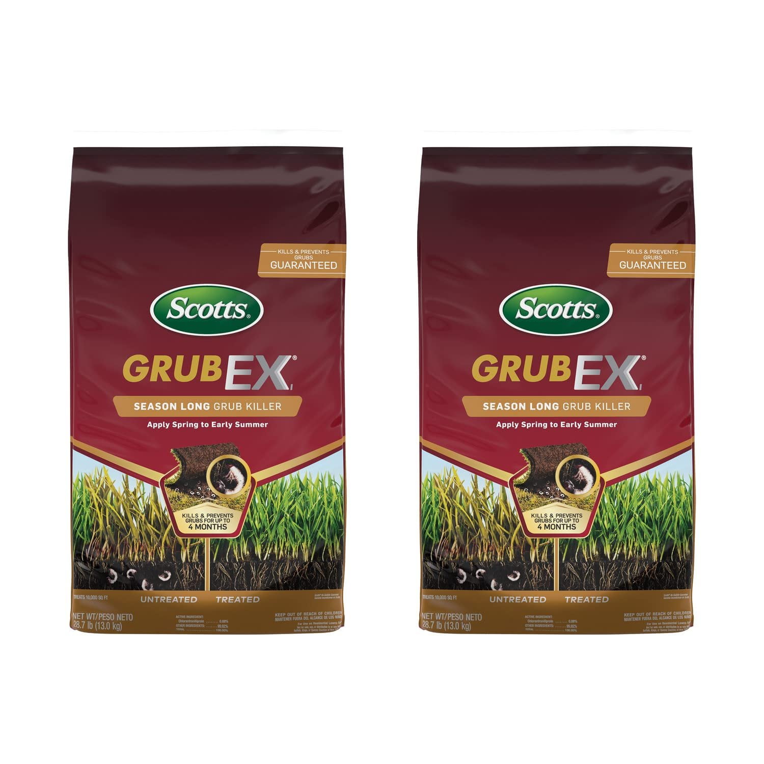 Scotts GrubEx1 Season Long Grub Killer - Kills and Prevents Insects for ...
