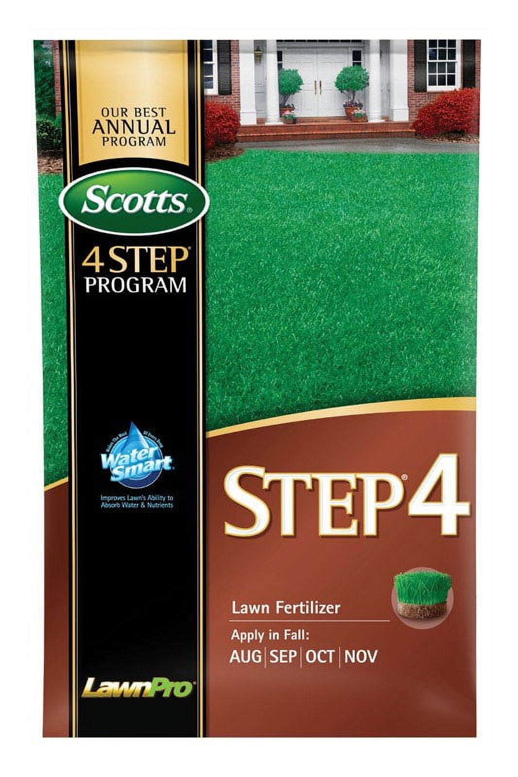 Scotts LawnPro Step 4 Spring Lawn Fertilizer - 12.5 lb. for Stronger ...