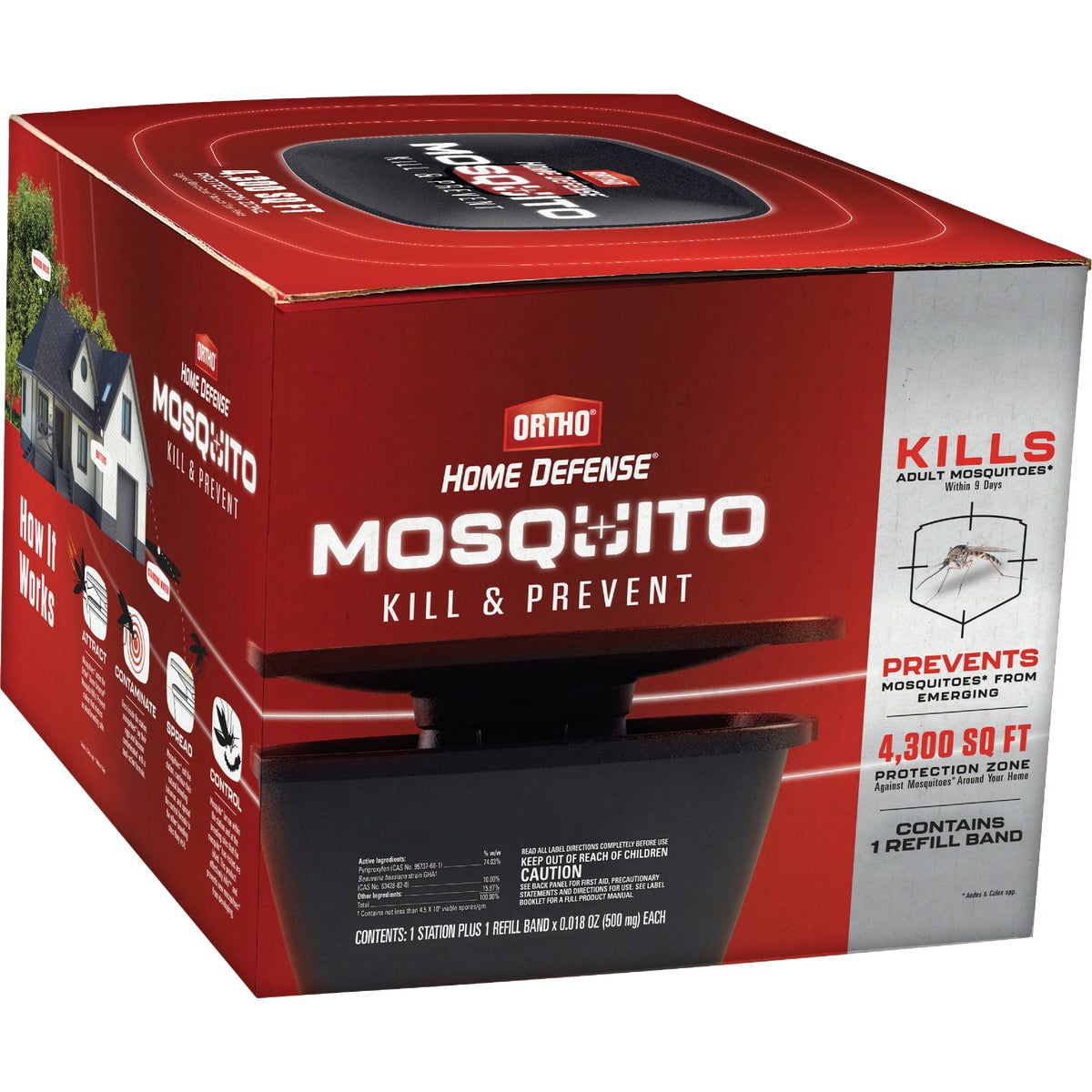 Scotts Ortho Home Defense Mosquito Trap - Pack of 4 - Walmart.com