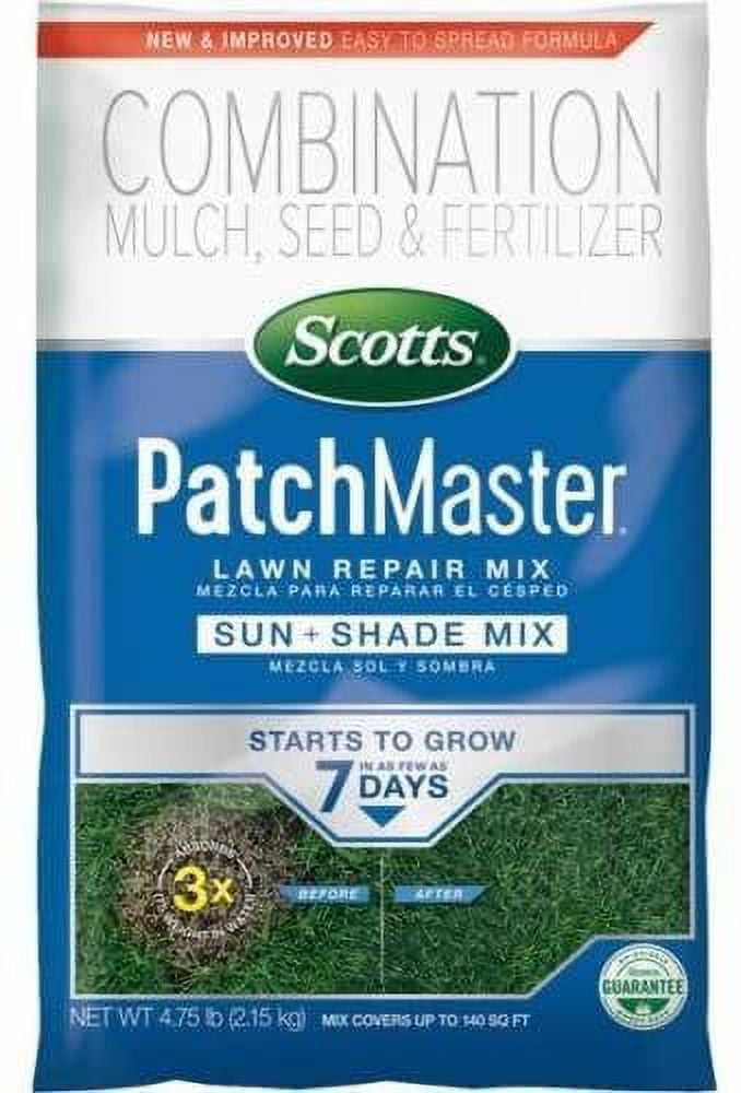 Scotts PatchMaster Lawn Repair Mix Grass Seed, 4.75 lbs - Walmart.com