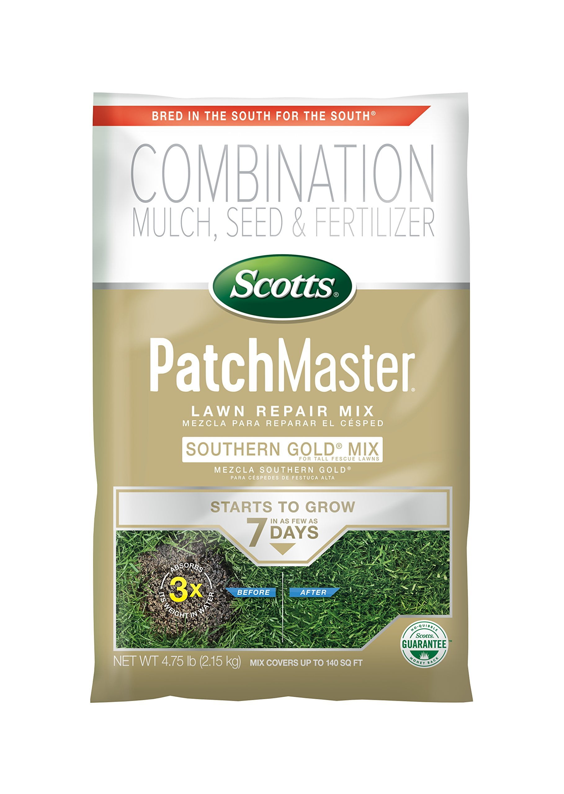 Scotts PatchMaster Lawn Repair Mix Southern Gold Mix for Tall Fescue ...