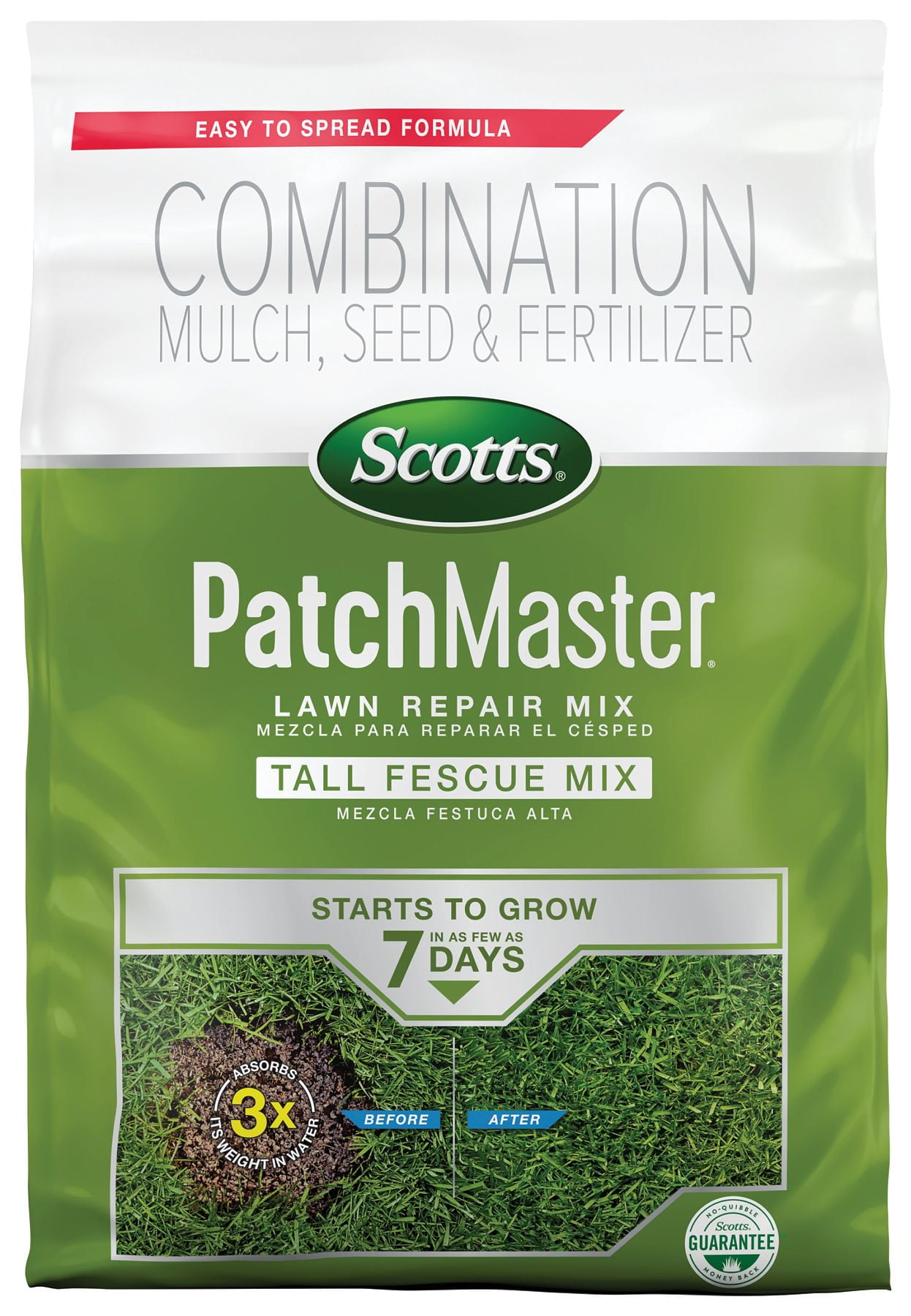 Scotts PatchMaster Lawn Repair Mix Tall Fescue Mix, 10 lbs. - Walmart.com