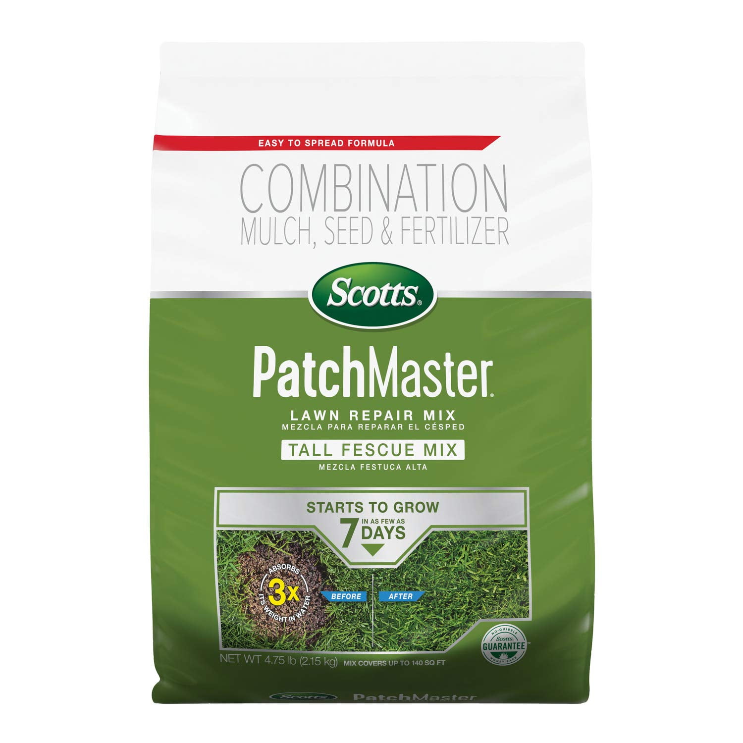 Scotts PatchMaster LawnITSC Repair Mix Tall Fescue Mix, Combination ...