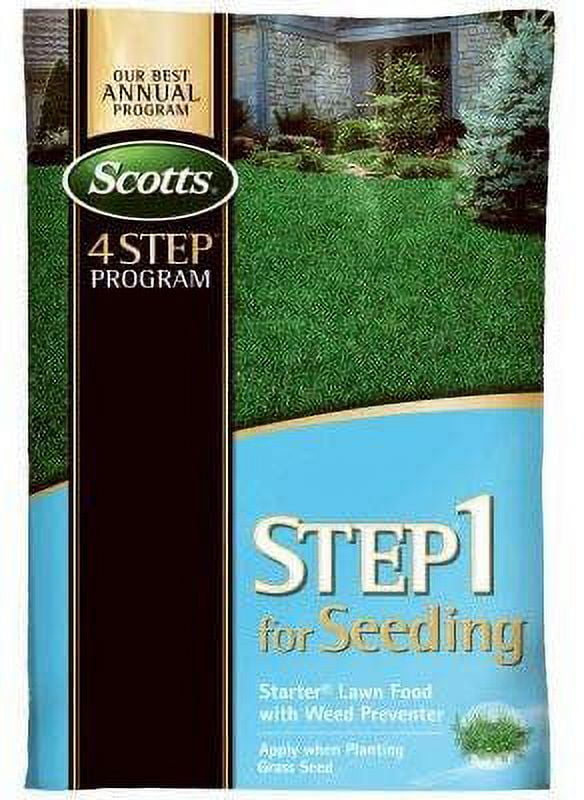 Scotts Preventer, 21-22-4, 21.52-Pound 36905 LawnPro Step 1 for Seeding ...