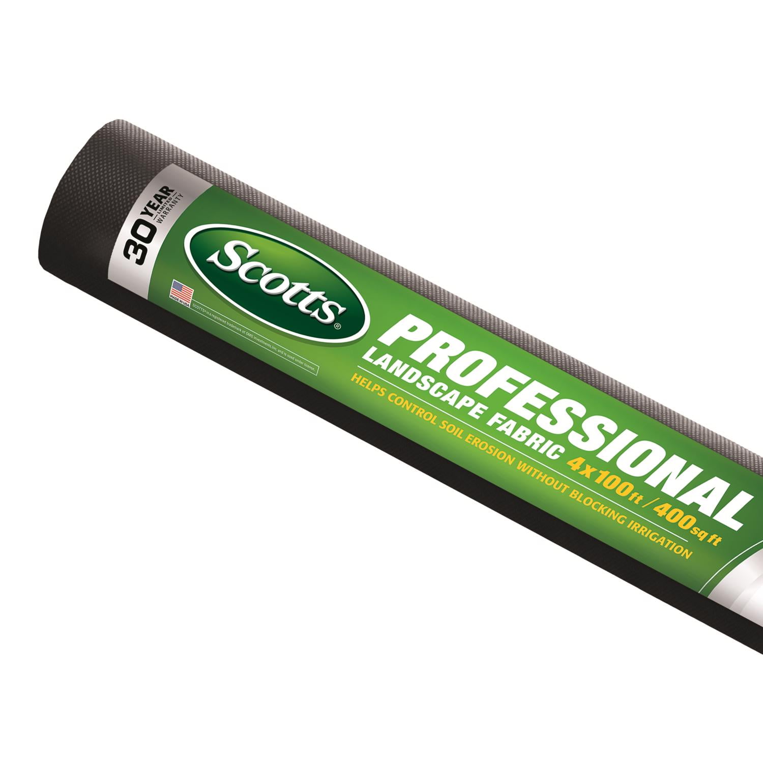 Scotts Pro Weed Blocker, 4 ft. W X 100 ft. L Polypropylene Landscape ...