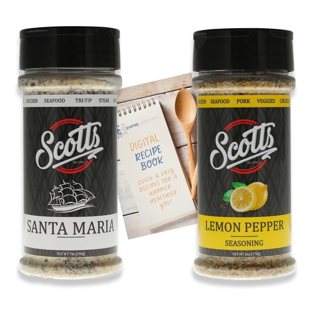 Scotts Santa Maria Seasoning YYF14 and Scott's Lemon Seasoning Variety ...