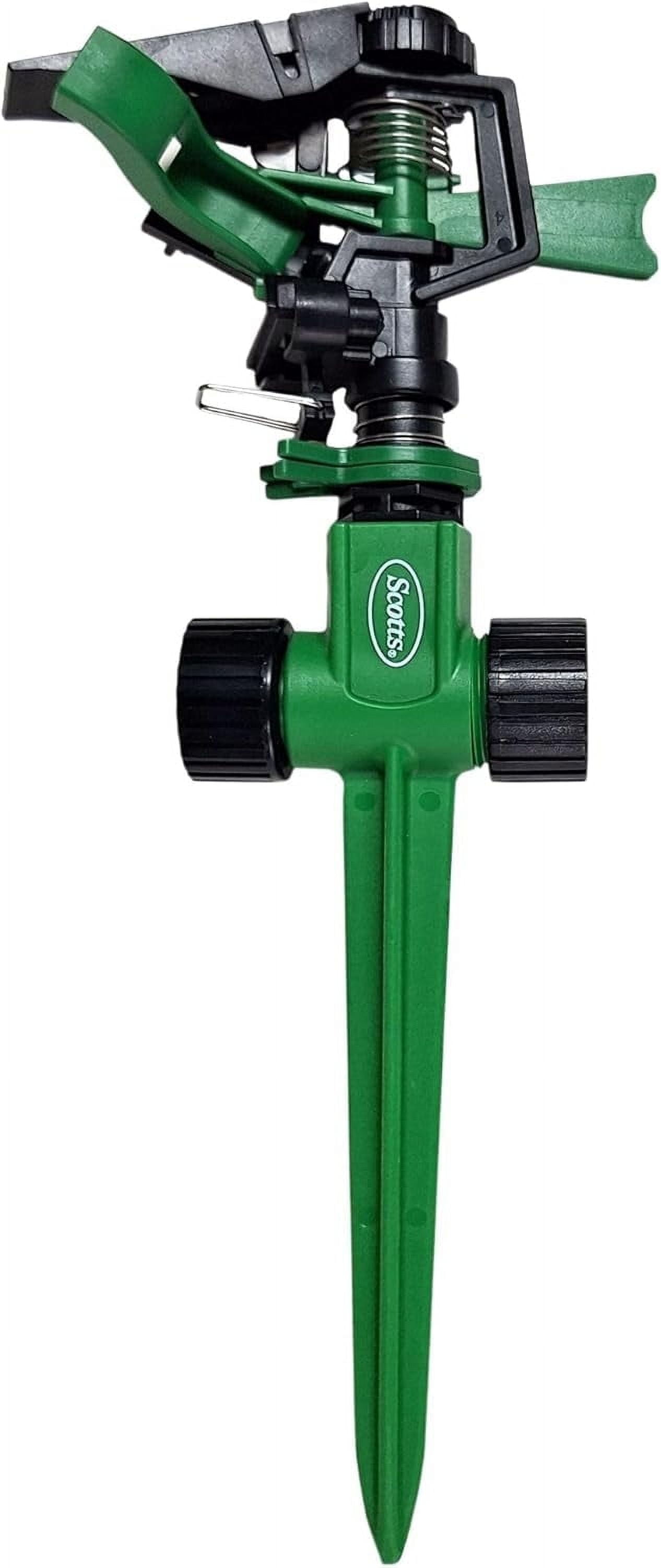 Scotts Water Sprinkler Head on Spike 360 Degree Coverage Adjustable ...