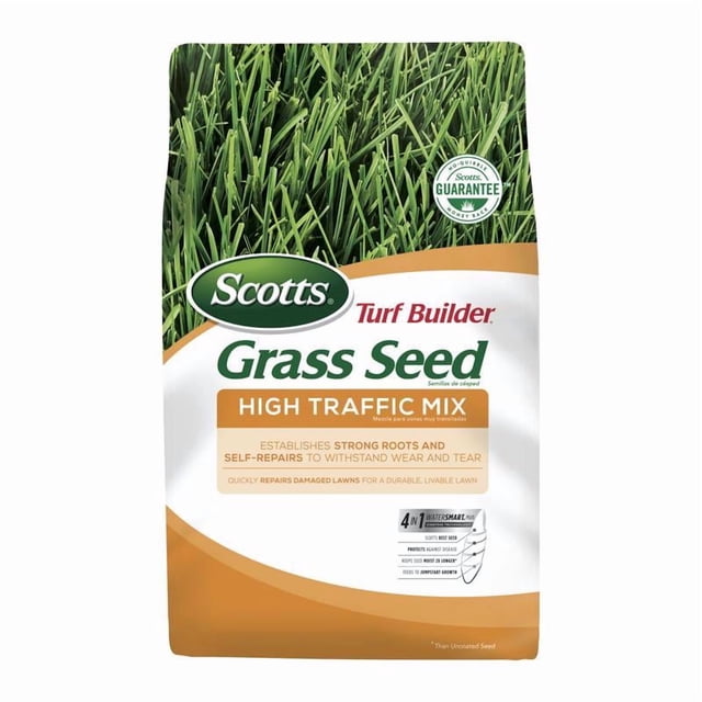 Scotts Turf Builder Grass Seed High Traffic Mix - Walmart Business Supplies