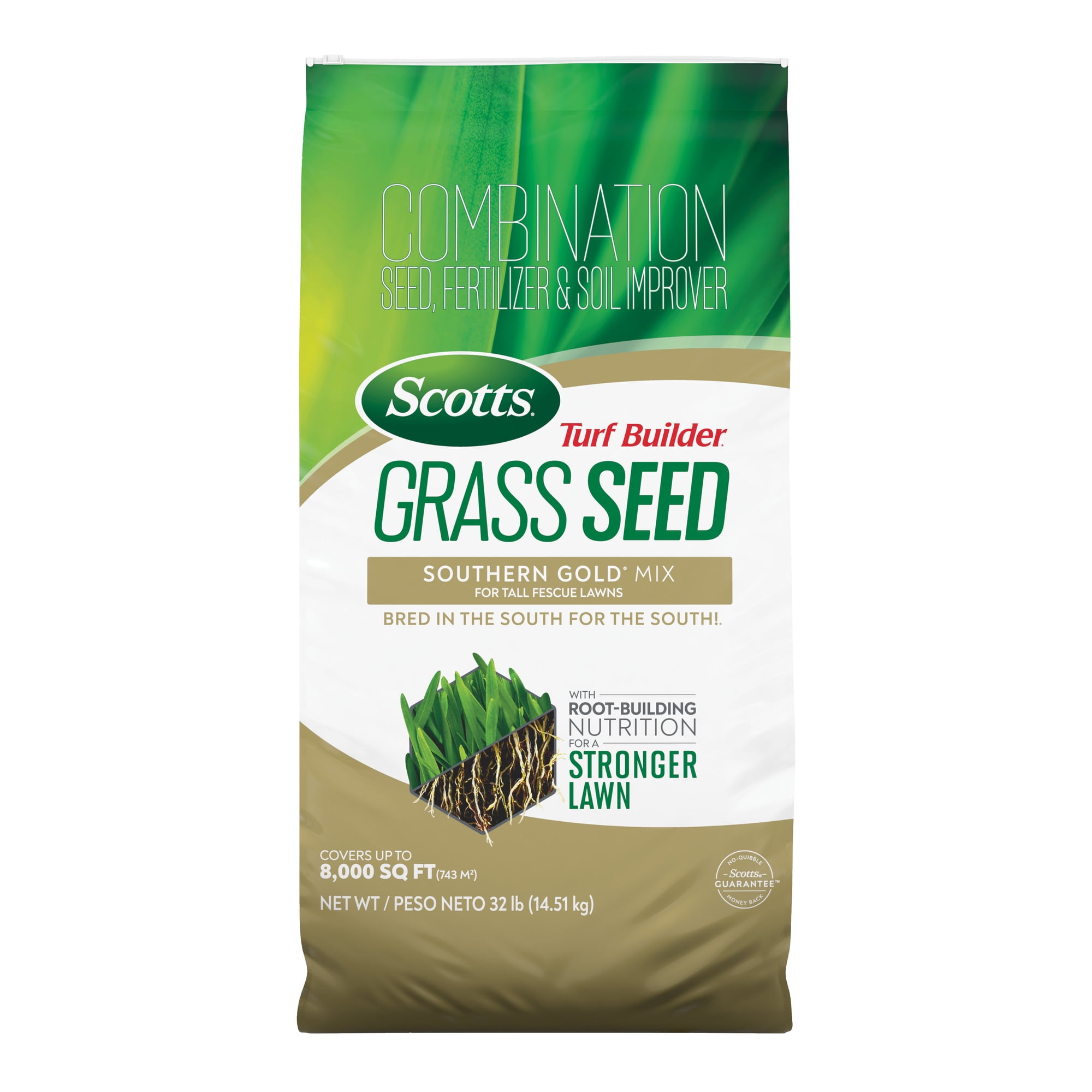 Free Shipping! Scotts Turf Builder Grass Seed Southern Gold for Tall ...