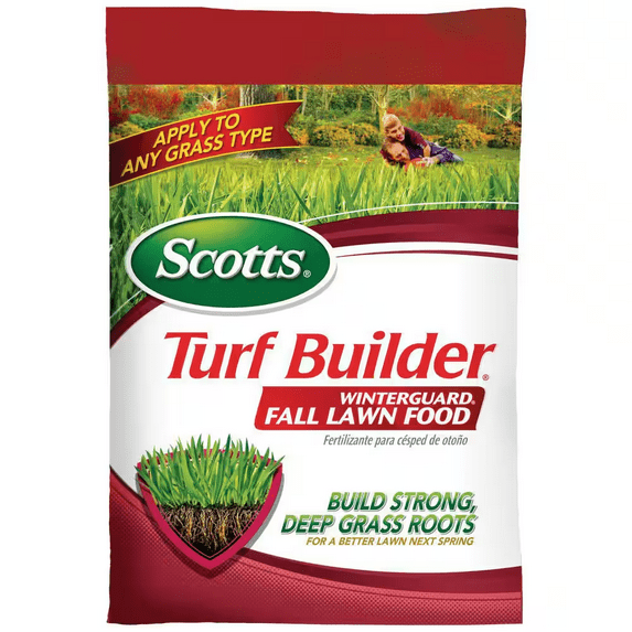 Scotts Turf Builder Lawn Fertilizer |WinterGuard Fall Dry Lawn ...