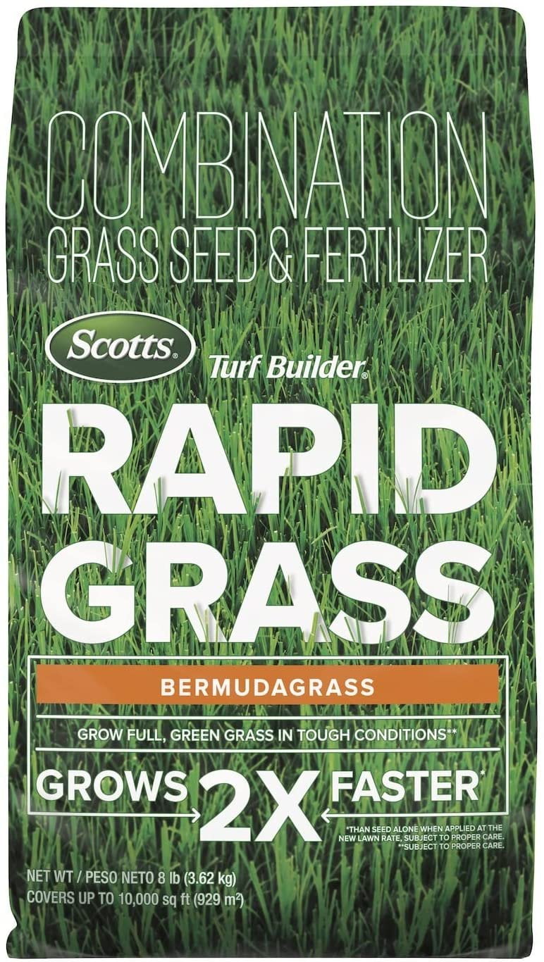 Scotts Turf Builder Rapid Grass Bermudagrass, 8 lbs - Seed and ...