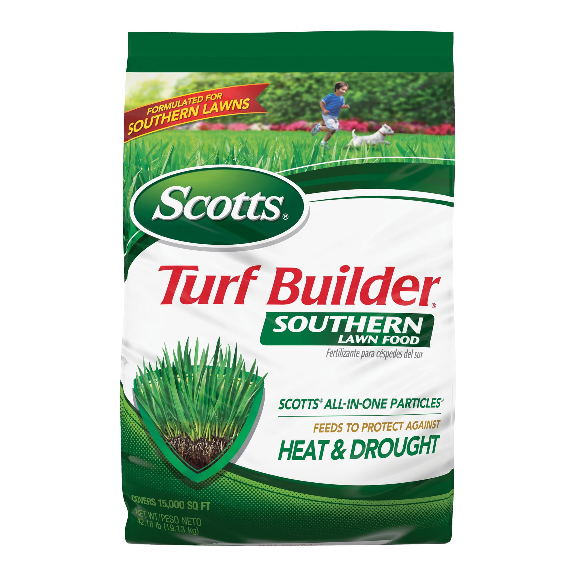 Scotts Turf Builder Southern Lawn Food, 42.18lb, Covers 15,000 sq.ft ...