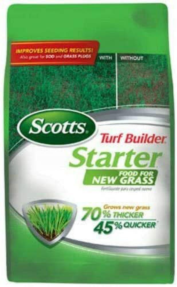 Scotts Turf Builder Starter Fertilizer, Lawn Feed for New Grass, 1000 ...