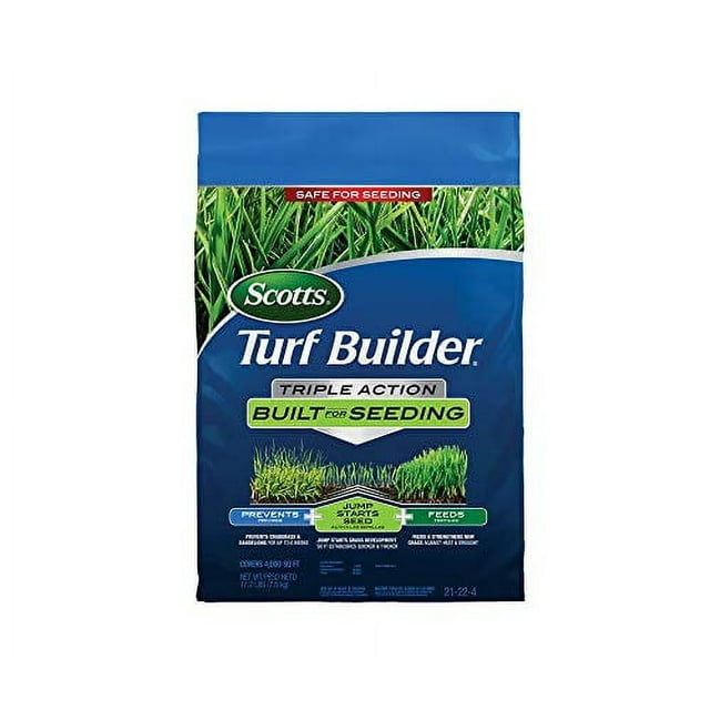 Scotts Turf Builder Triple Action Fertilizer for New Grass & Tall ...