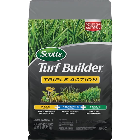 Lawn Fertilizer & Weed Control