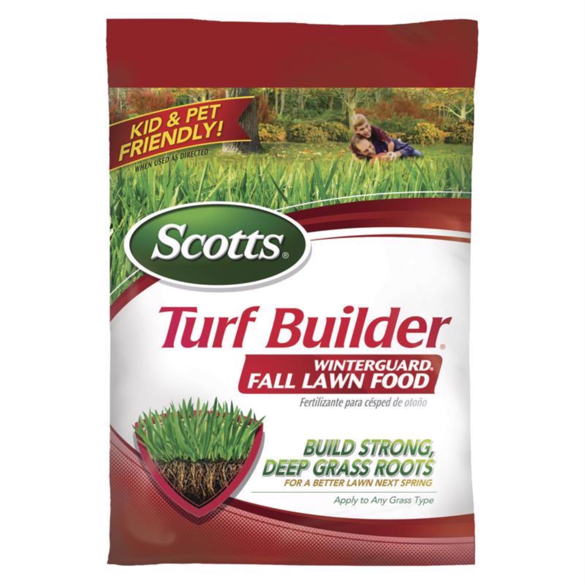Scotts Turf Builder WinterGuard Fall Lawn Fertilizer for All Grass ...