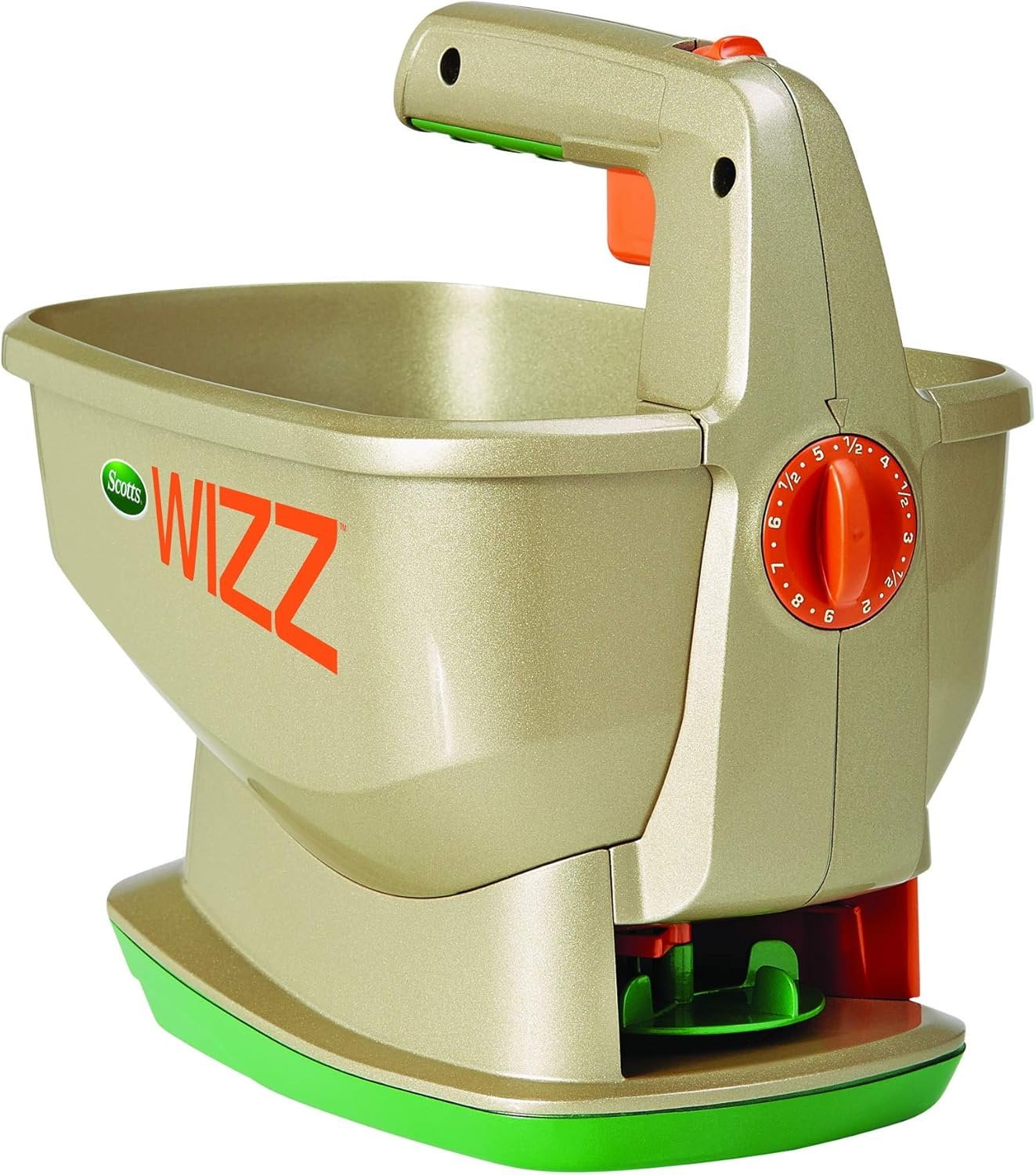 Scotts Wizz Battery-Powered Handheld Spreader Fertilizer, Seed, and Ice ...