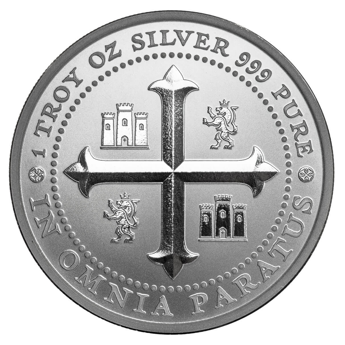 1 oz Silver Omnia Round .999 Fine Silver Round by Scottsdale Mint ...