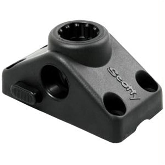 Scotty 241 Locking Combination Side or Deck Mount - Black - Walmart.com