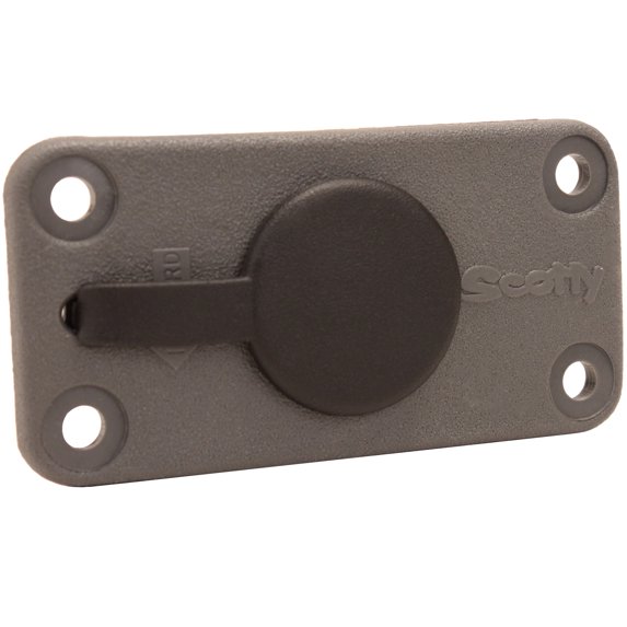 Scotty Flush Deck Mount with Rain Cap - Walmart.com