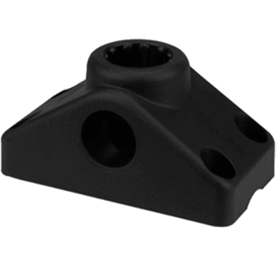 Scotty Side/Deck Mounting Bracket, 241BK Rod Holder, Black, Fiber ...