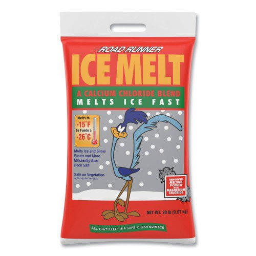 Scotwood Industries 20 lb Road Runner Ice Melt Bag - Safe & Effective ...