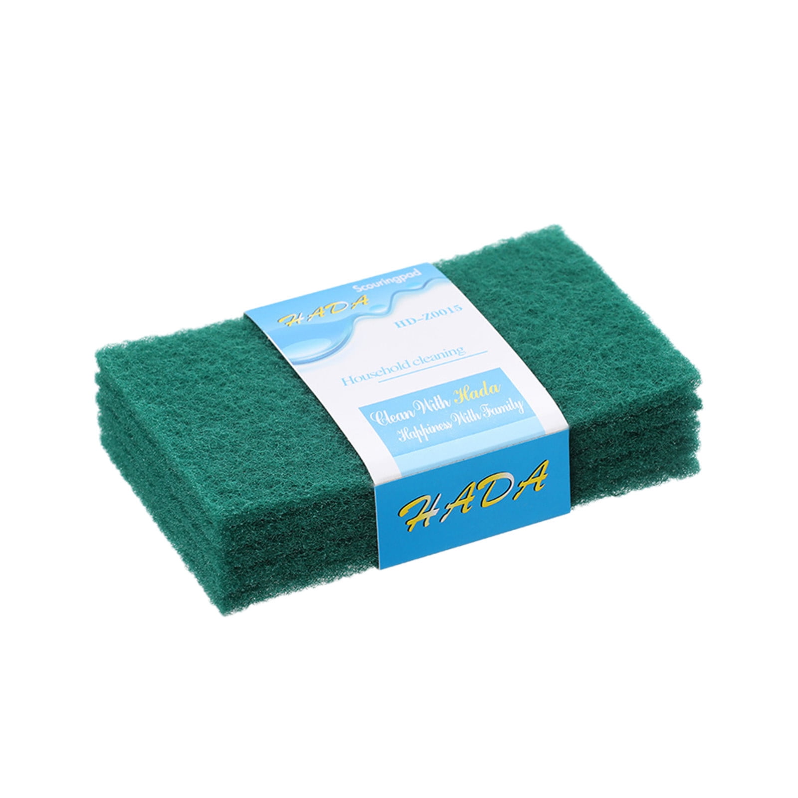 Scouring Pad, Dish Scrubber Scouring Pads, Green Reusable Household ...