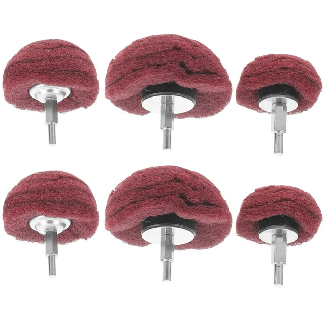 Scouring Pad Grinding Head Suite Buffing Machine Drill Buffer