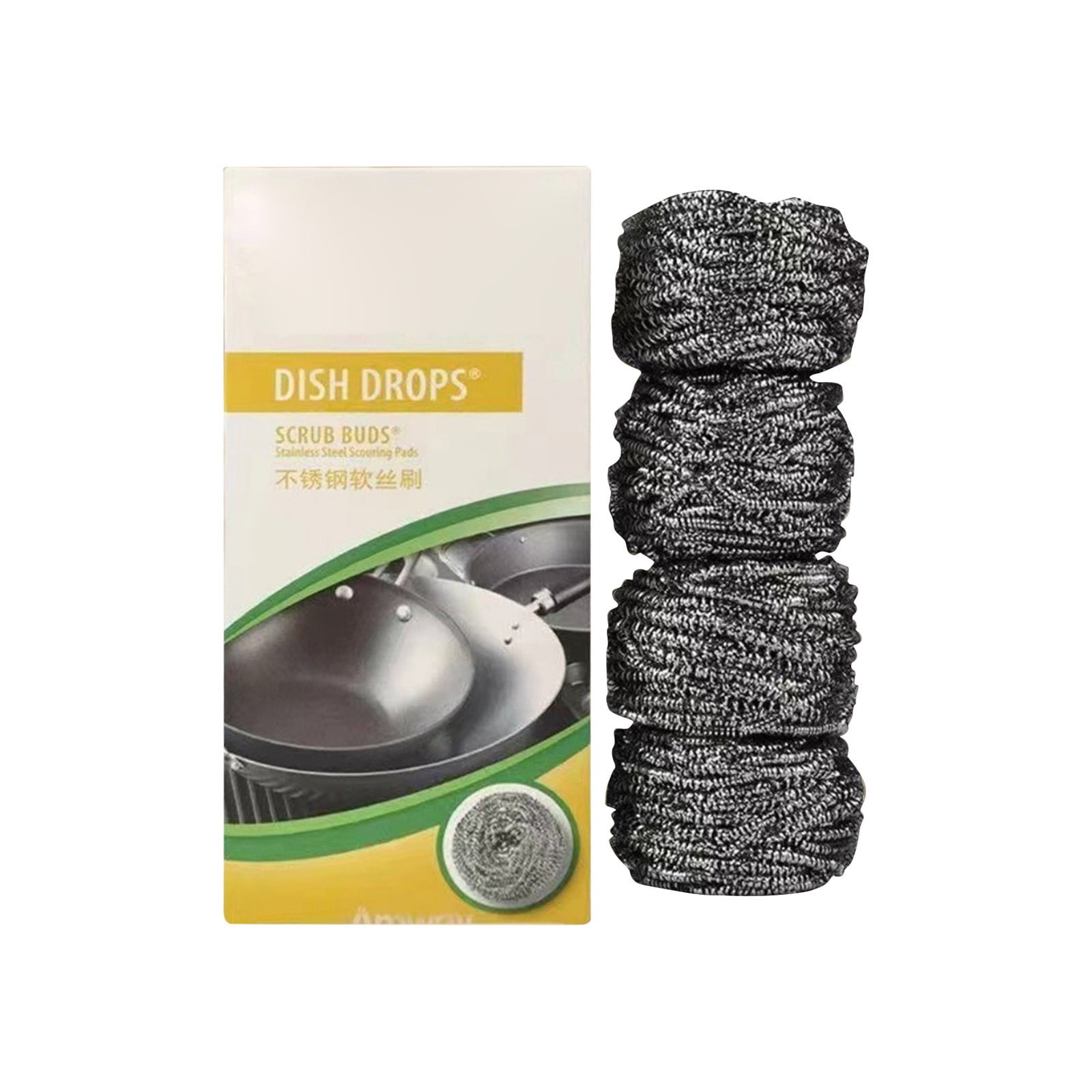 Scouring Pads / Scrub Buds - Stainless Steel Scourers - Steel Wool ...