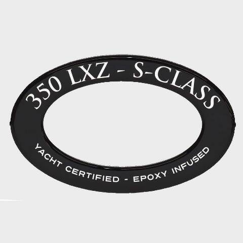 Scout Boat Raised Emblem Decal | 350 LXZ Yacht Certified Sticker ...
