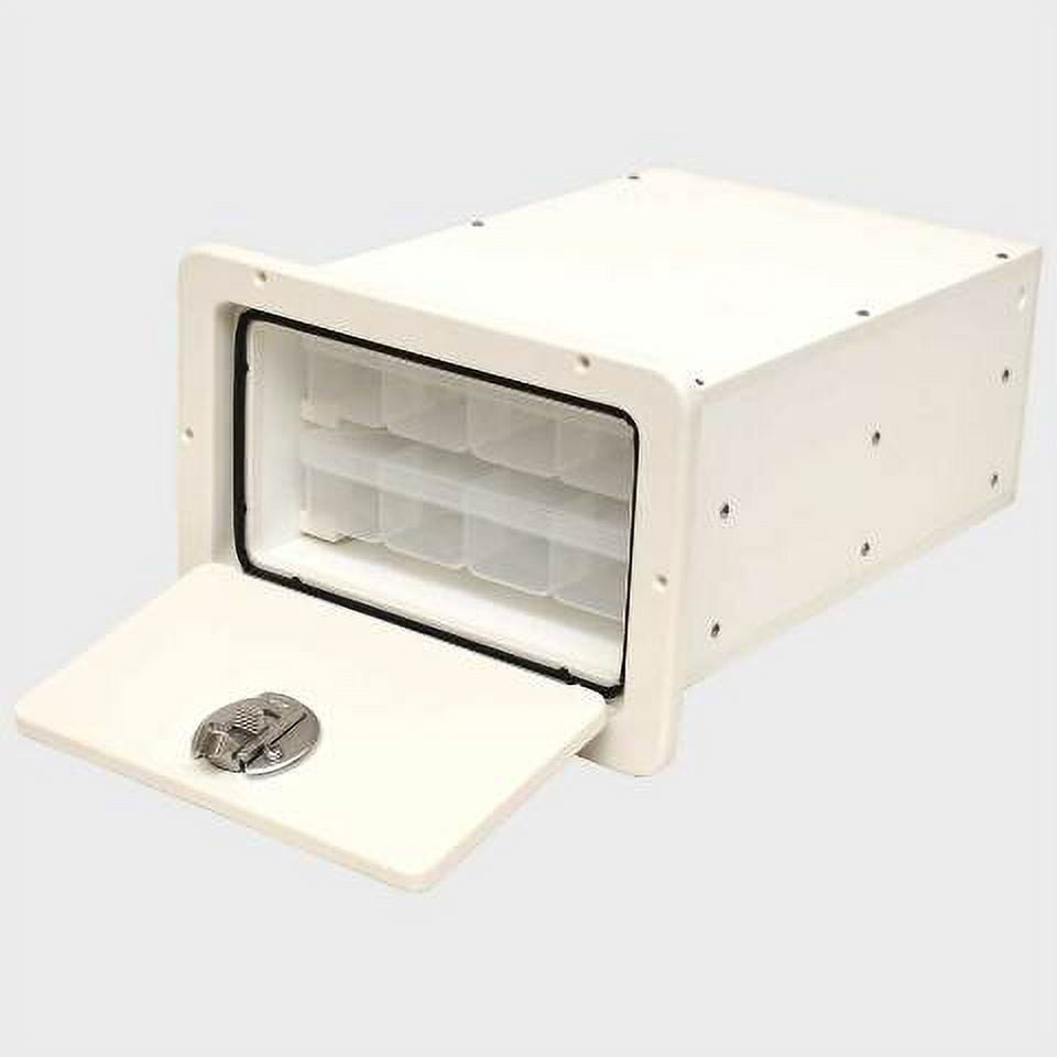 Scout Boat Transom Tackle Box DHK018V | 255 LXF 2-Tray Off White ...