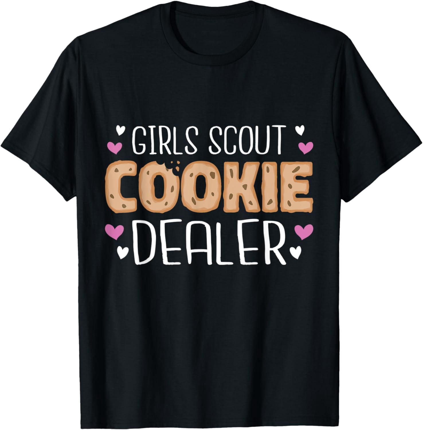 Scout For Girls Cookie Dealer Bake Shop Bakery Baking Cookie T-Shirt ...