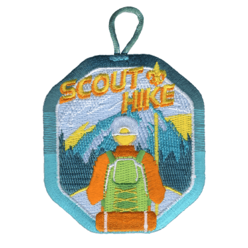 Scout Hike Activity Embroidered Patch - ClassB - Walmart.com