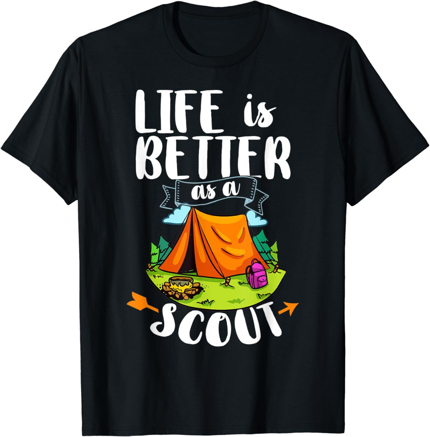 Scout Leader Scouting Guide Knots T-Shirt - Walmart.com