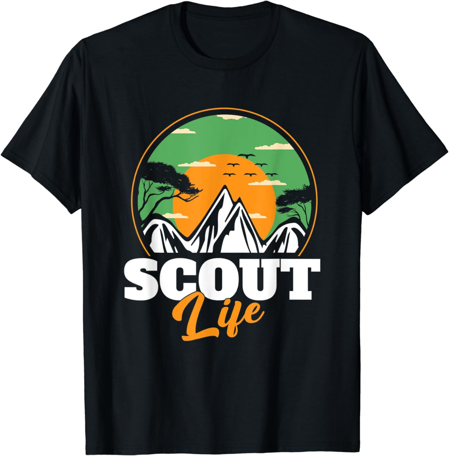 Scout Life Scouting Outdoor Hiking T-Shirt - Walmart.com