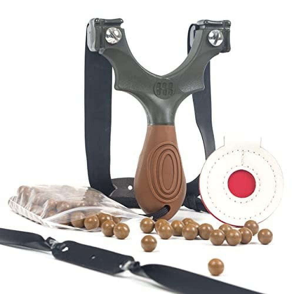 SimpleShot Scout XT Slingshot with Target, Ammo and Bands for ...