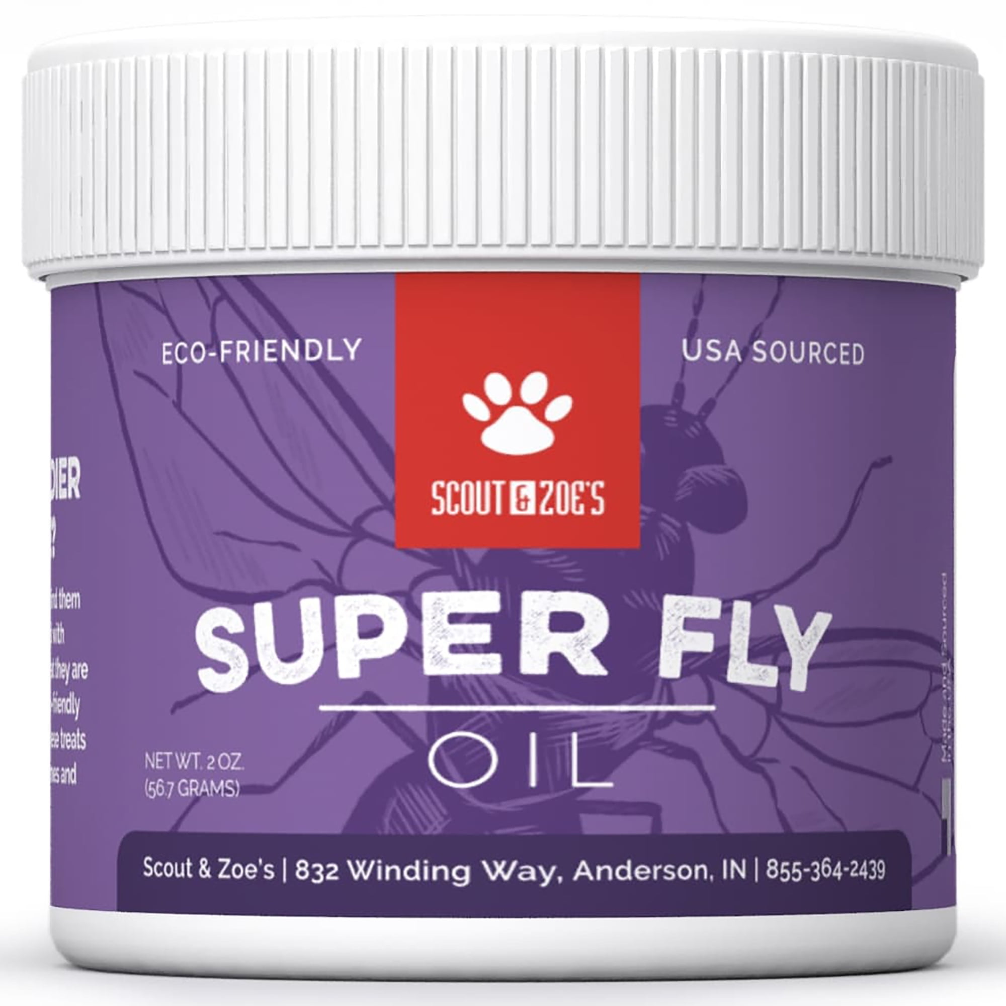 Scout & Zoe's: Super Fly Black Soldier Fly - Larvae Oil - 1oz Jar, All ...