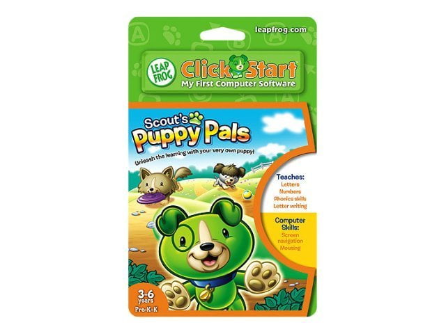 Scout's Puppy Pals - LeapFrog ClickStart - game cartridge - Walmart.com