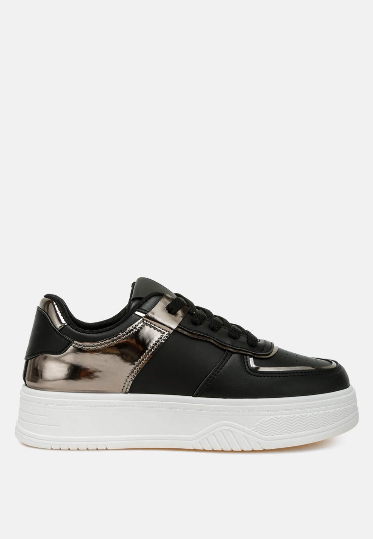 Scouts Metallic Paneling Platform Sneakers - Walmart.com