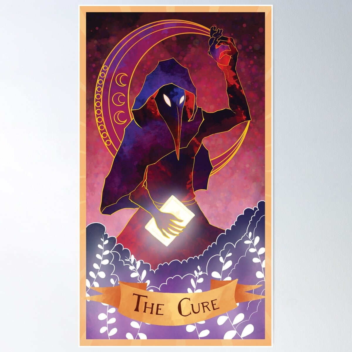 Scp-049 | The Cure Poster Wall Art, Modern Wall Decor For Living Room ...