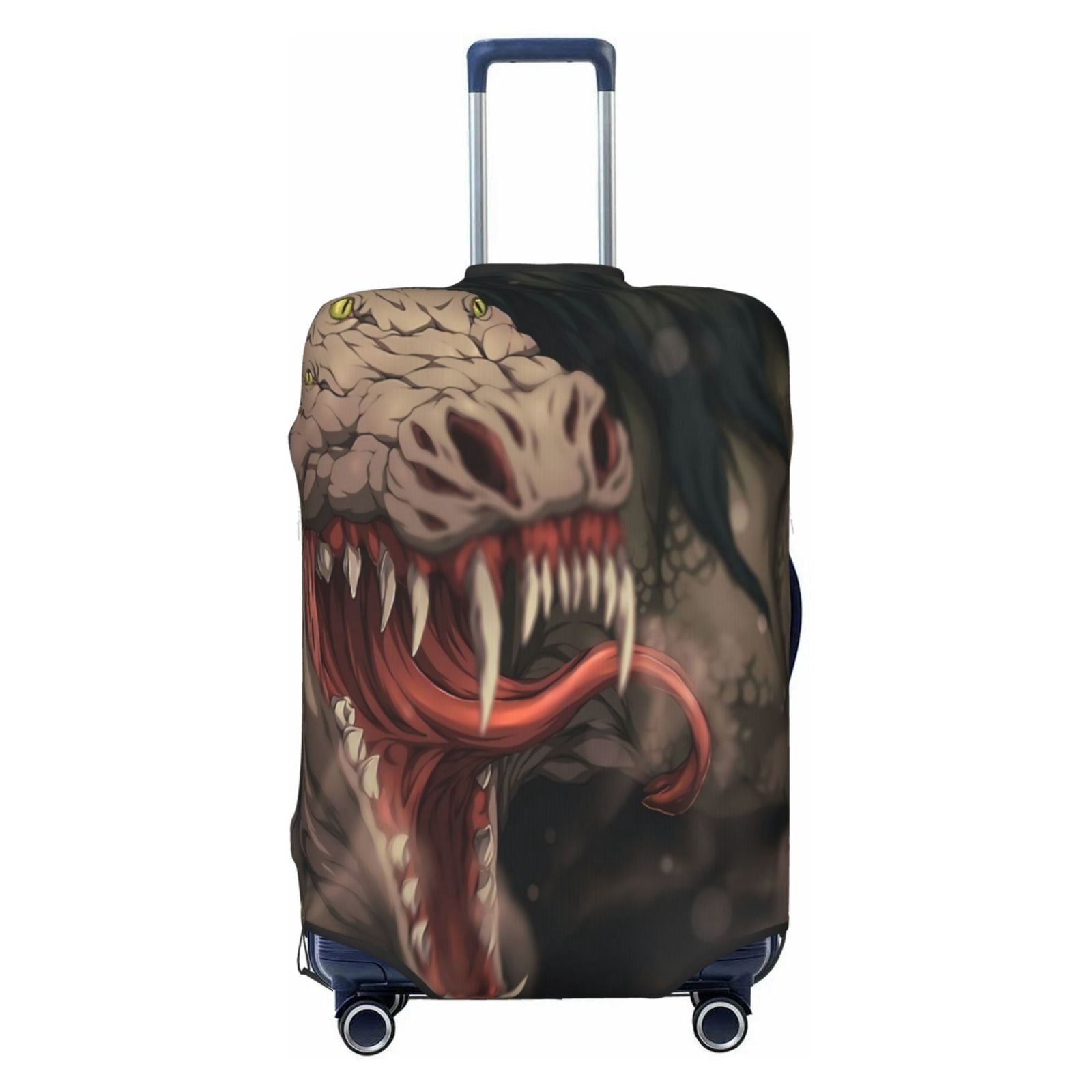 Scp-682 Luggage Cover Approved Travel Suitcase Protector Elastic ...
