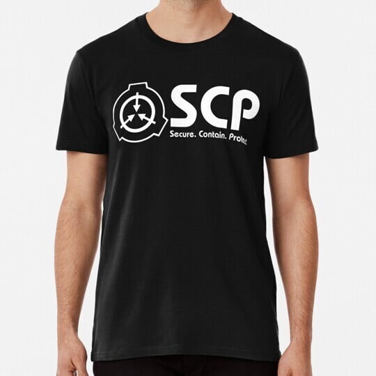 Scp Foundation Logo S to 5XL Made in the USA T-Shirt - Walmart.com